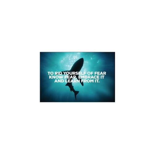 Inspirational Art | No Fear Inspirational Art 117018-WM-24