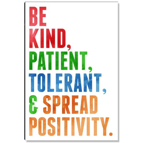 Be Kind Inspirational Art 116001-AC-12 | Inspirational Art