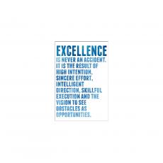 Excellence Motivational Posters and Art - Excellence Inspirational Art