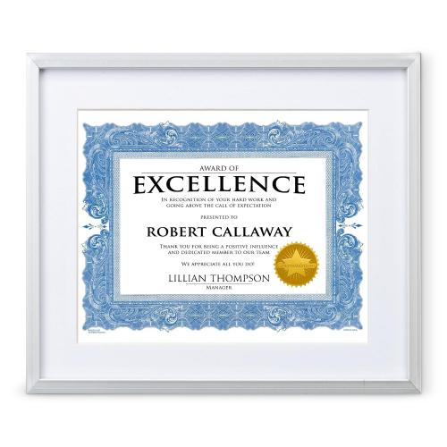 Certificate Frames | Determination Metal Certificate Frame 756983