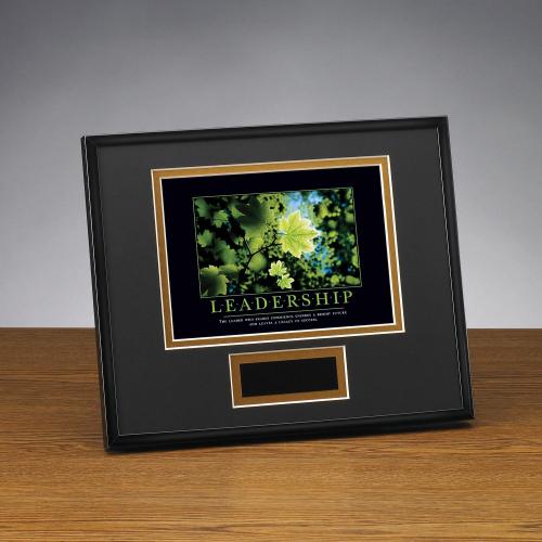Framed Award | Leadership Leaf Framed Award 704164