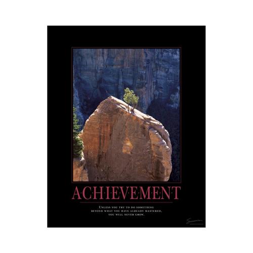 Achievement Tree Mini Motivational Poster 731808 | Successories
