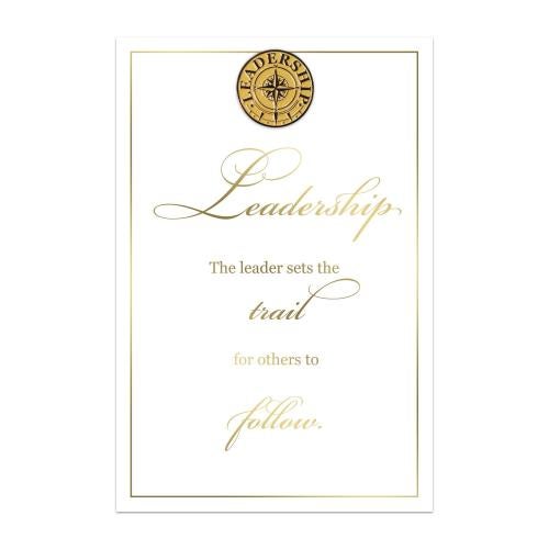 Leadership Compass Lapel Pin 347378B | Successories