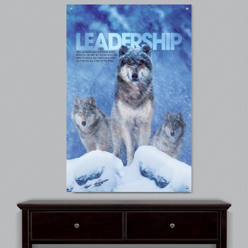 Leadership Wolves Motivational Art 703566 | Modern