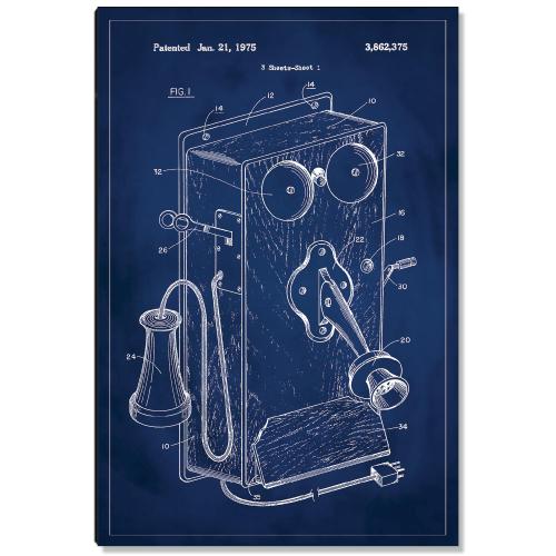 Phone Patent Art 110045-AC-12 | Patent Art | Successories