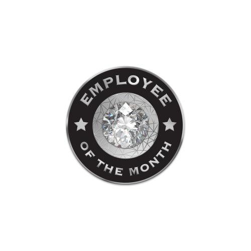Diamond Employee of the Month Lapel Pins 752952B
