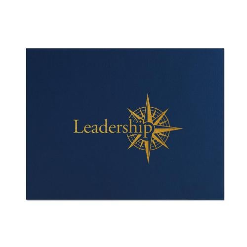 Leadership Compass Linen Certificate Folders 753626B | Certificate Fol