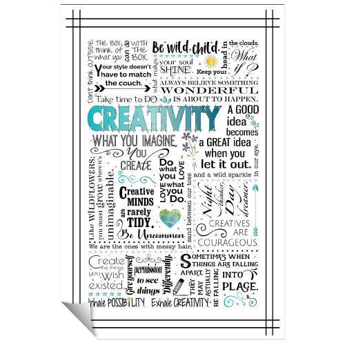 Creativity Blue Inspirational Art 113014-AC-12 | Successories