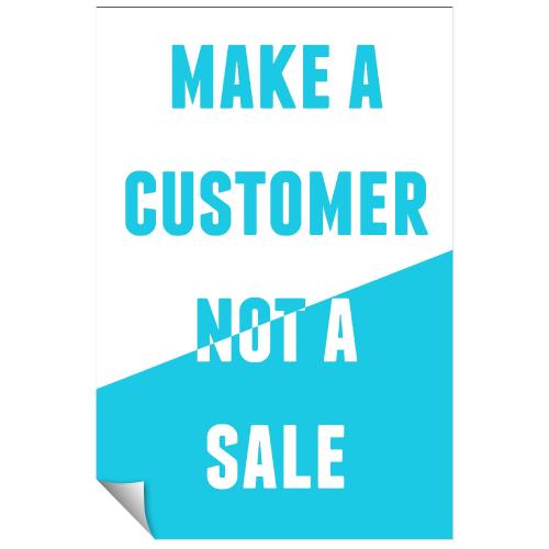 Make a Customer Inspirational Art 115003-AC-12 | Inspirational Art