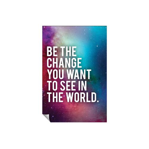 Inspirational Art | Be The Change Inspirational Art 114002-VD-32