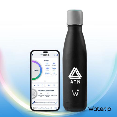 Water.io Smart Water Bottle BDO2001-BK | Drinkware