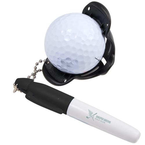 Golf Ball Stencil with Marker 1401-47BK | Golf Accessories