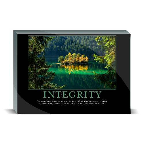 Integrity Island Desktop Print | Successories
