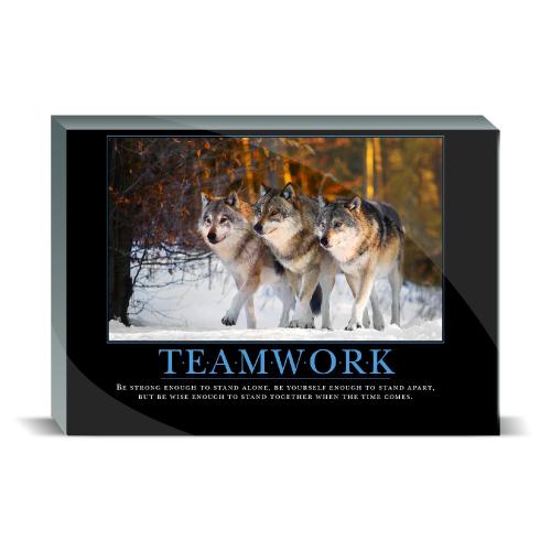 Teamwork Wolves Desktop Print | Desktop Prints